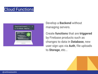 PixelsCamp 2017 - Cloud Functions for Firebase and Machine Learning APIs | PPT