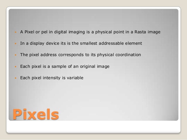 Pixels powerpoint