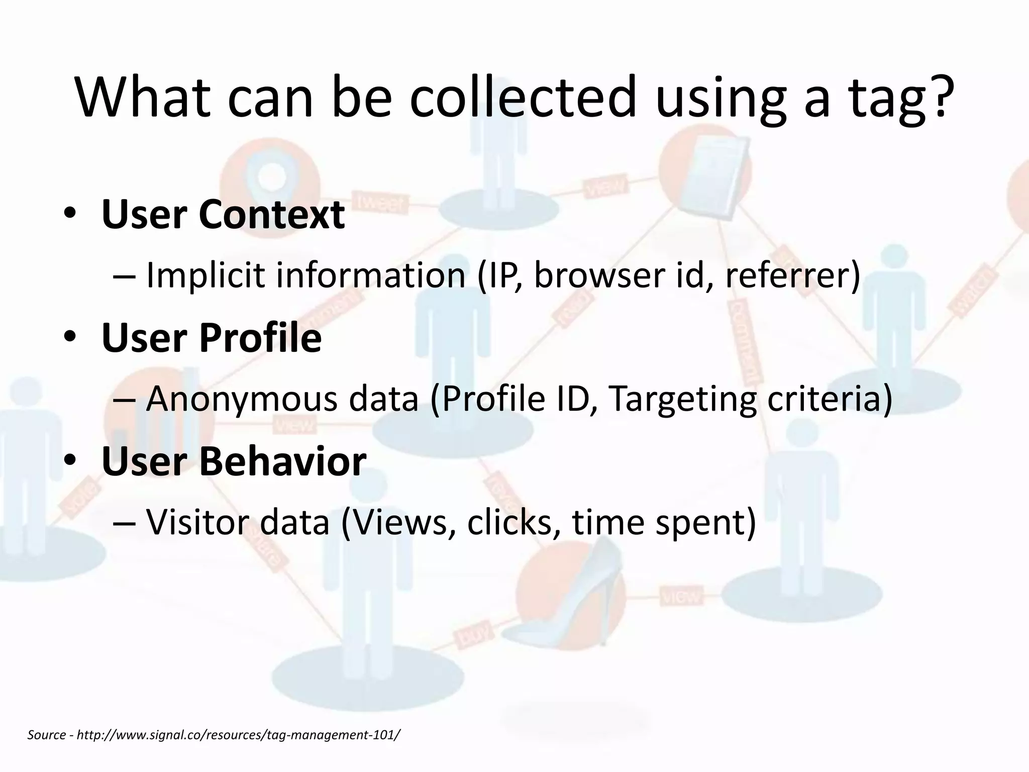 Pixel tags and tag management | PPTX