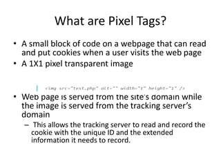 Pixel tags and tag management | PPTX
