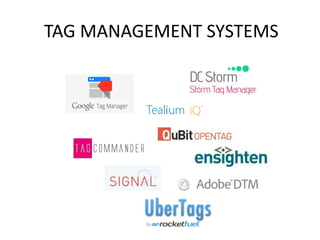 Pixel tags and tag management | PPTX