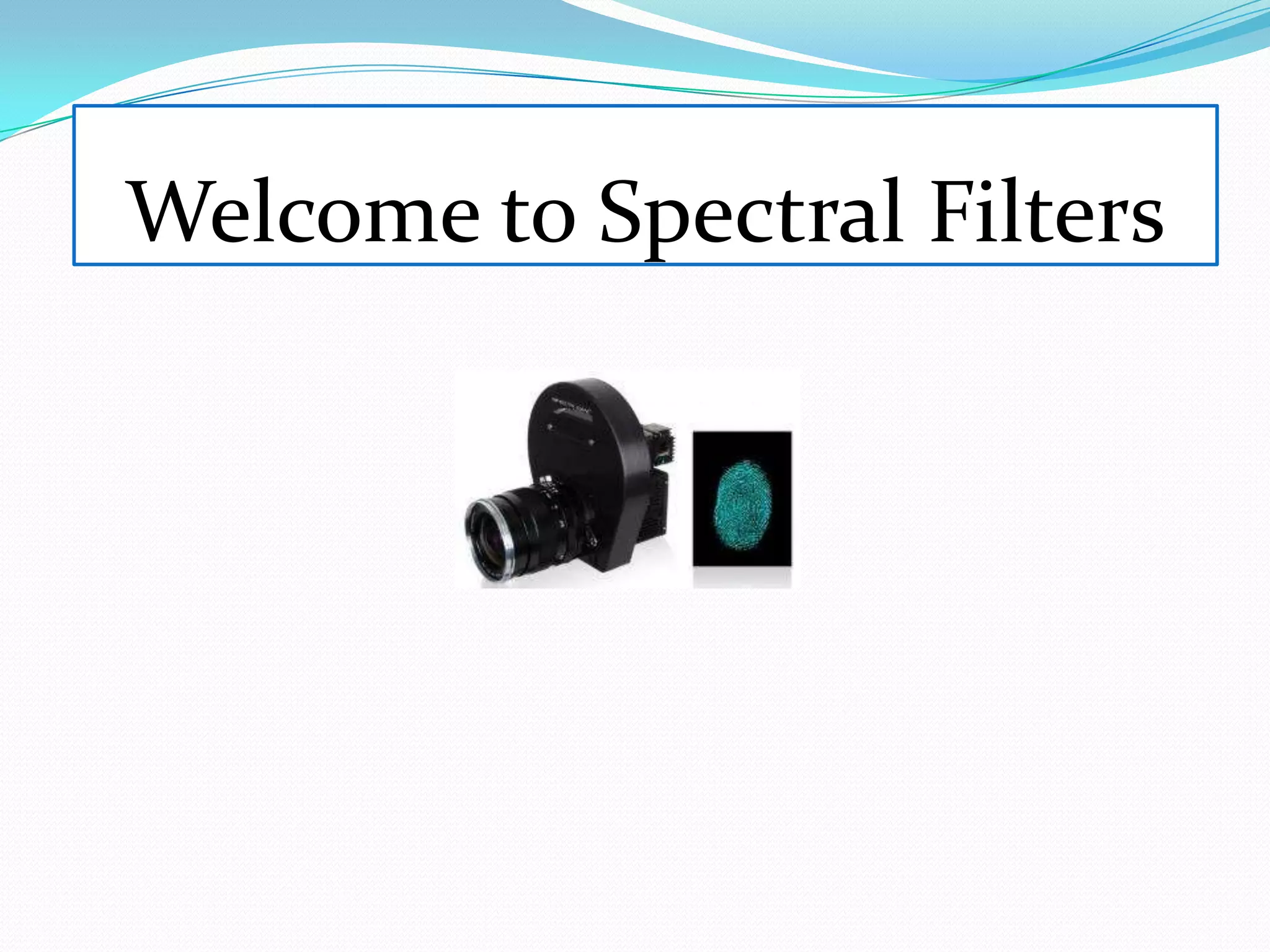 Pixelterq spectral filters | PPT