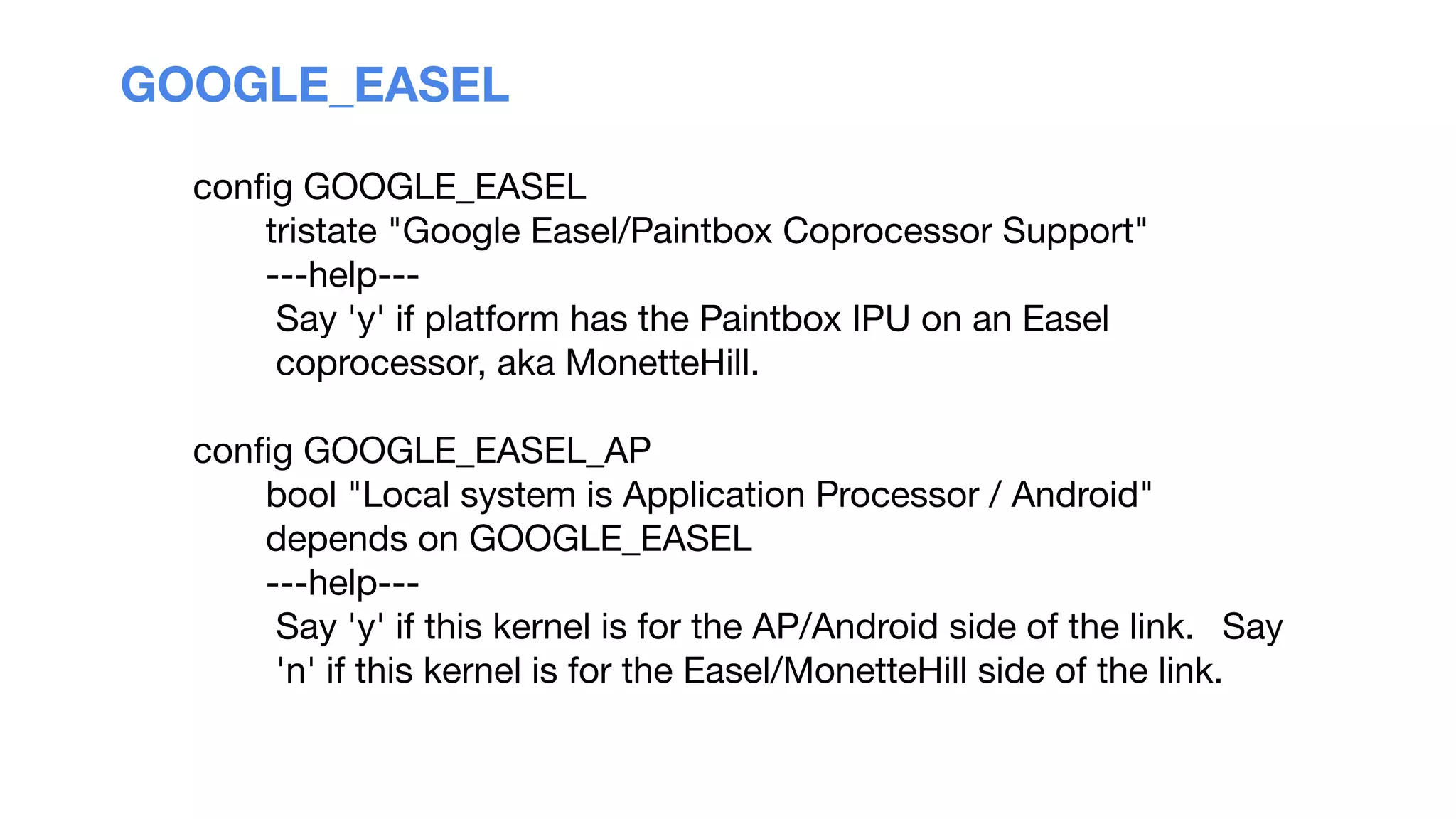 Pixel Visual Core device driver source code analysis | PPT