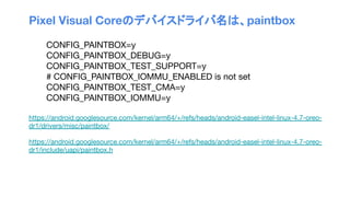 Pixel Visual Core device driver source code analysis | PPT
