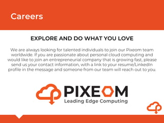 Pixeom Technology in various industries | PPT