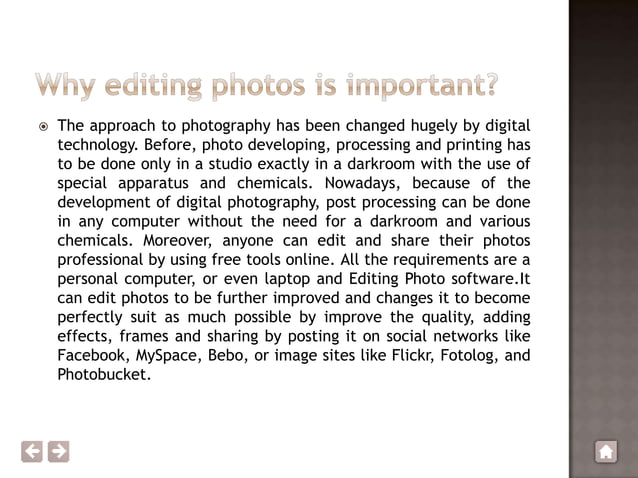 Pixlr PowerPoint final draft Col 270 - u2904365 | PPTX | Photo Editing ...