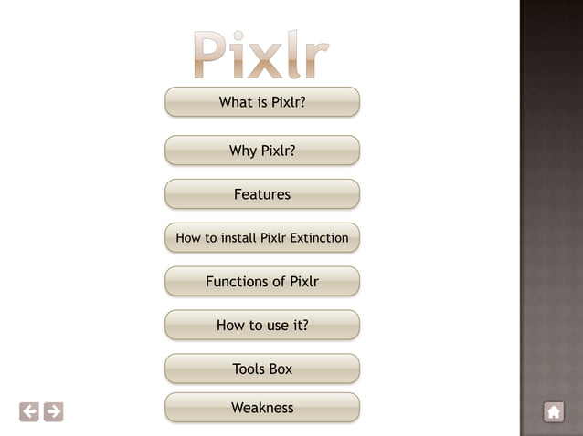 Pixlr PowerPoint final draft Col 270 - u2904365 | PPTX | Photo Editing ...