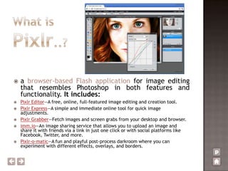 Pixlr PowerPoint final draft Col 270 - u2904365 | PPTX