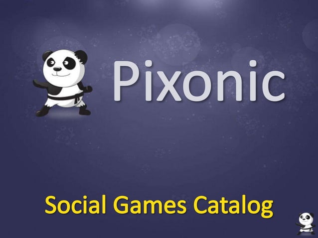 Pixonic games | PPTX | Casino and Gambling Video Games | Video Game Genres