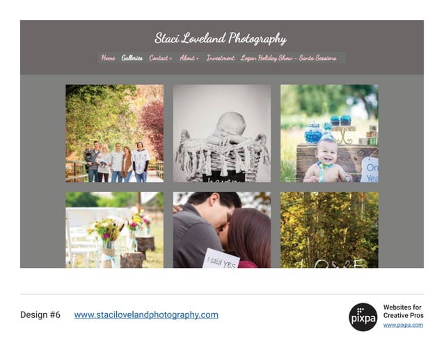 Pixpa - Online Portfolio Website Examples | PPT