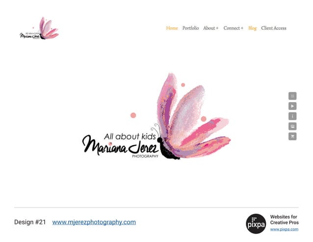 Pixpa - Online Portfolio Website Examples | PPT