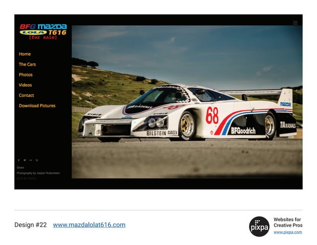 Pixpa - Online Portfolio Website Examples | PPT