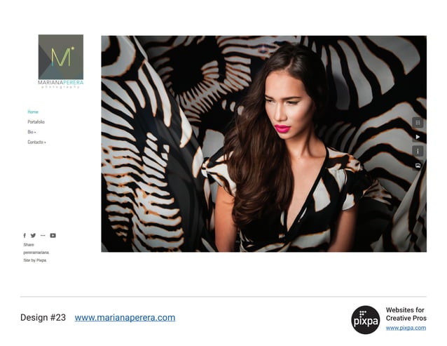 Pixpa - Online Portfolio Website Examples | PPT