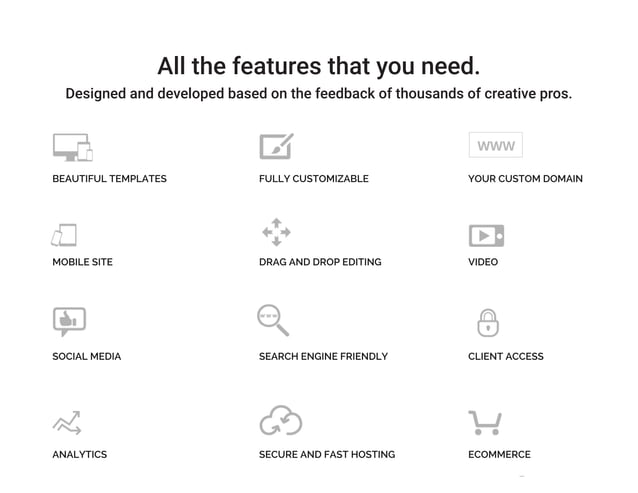 Pixpa - Online Portfolio Website Examples | PPT