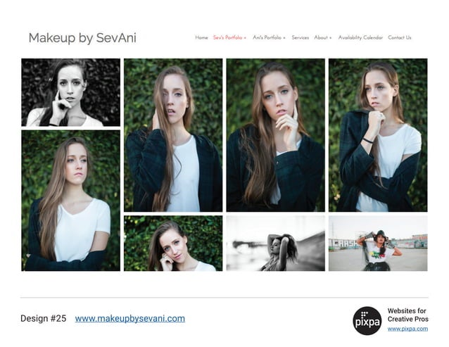 Pixpa - Online Portfolio Website Examples | PPT