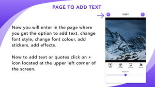 Pixpy- Text on Photos | PPT