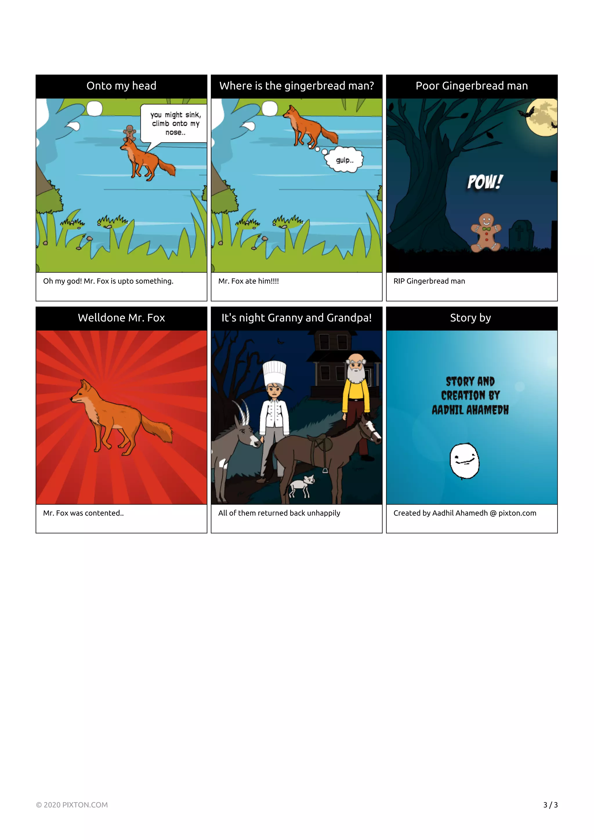 GingerBreadMan_Comic | PDF
