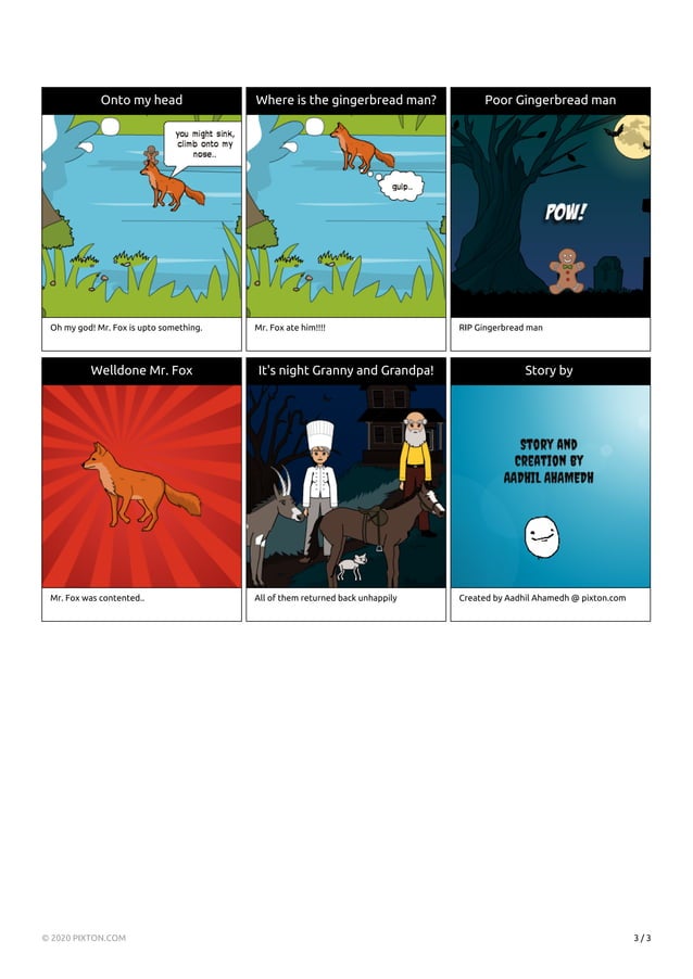 GingerBreadMan_Comic | PDF