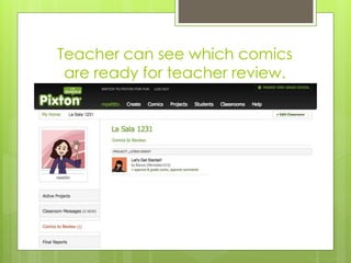 Pixton for schools | PPT