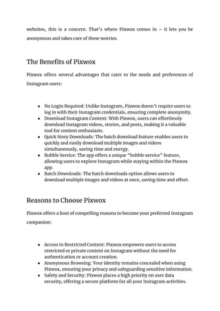 Pixwox | PDF