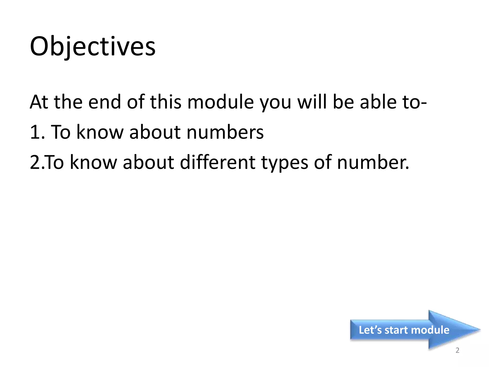 Programed instructional material: Numbers | PPTX