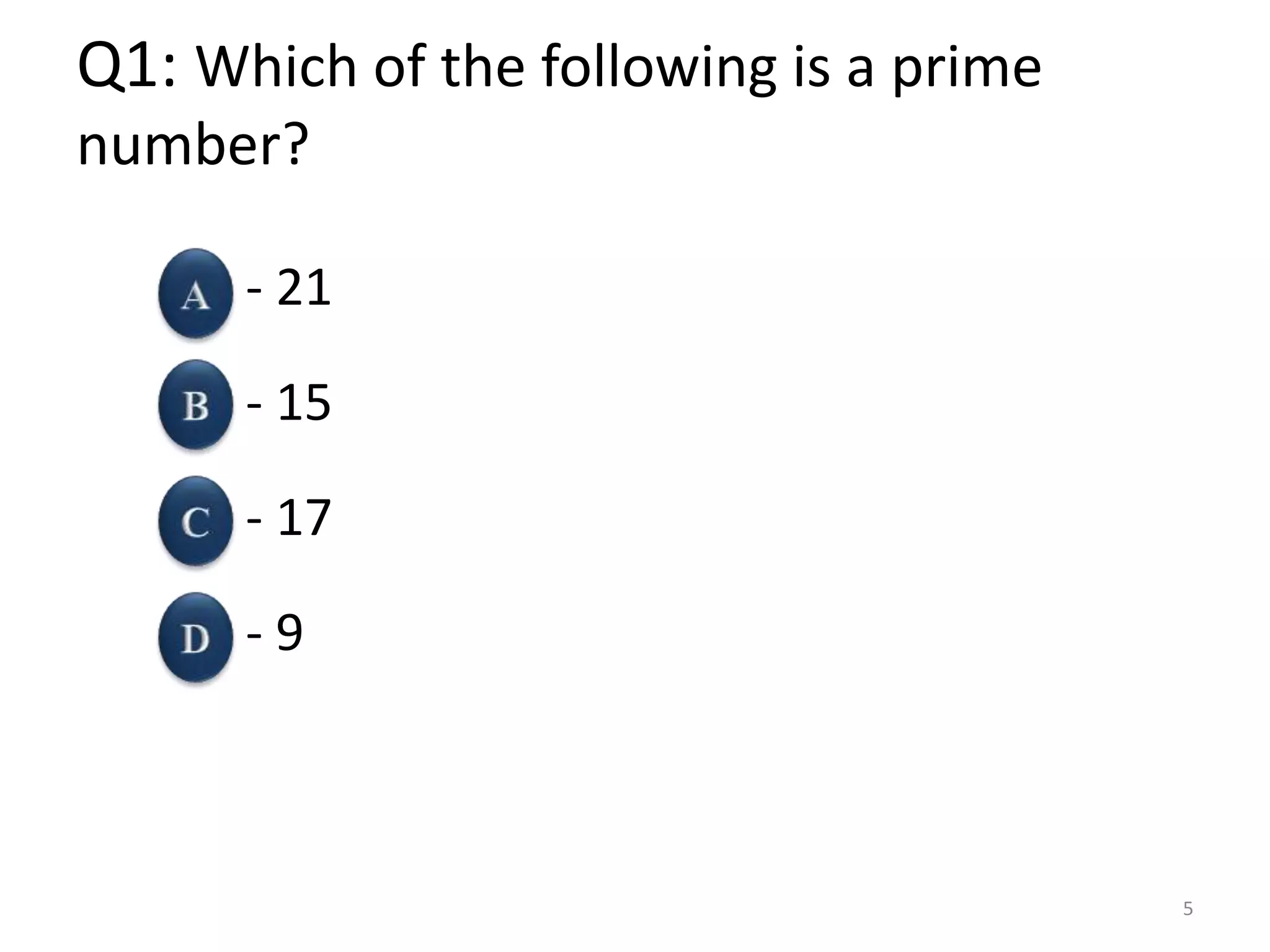 Programed instructional material: Numbers | PPTX