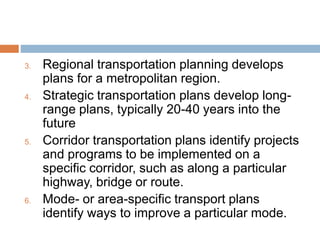 Multi-modal transportation, dissertation brief | PPTX