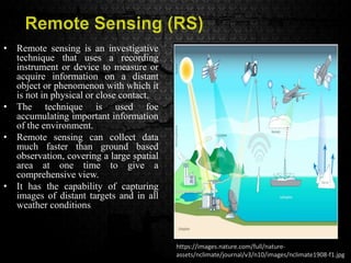 APPLICATION OF SCIENCE AND TECHNOLOGY FOR DISASTER MANAGEMENT ...
