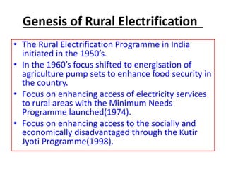 Rural Electrification in India | PPT