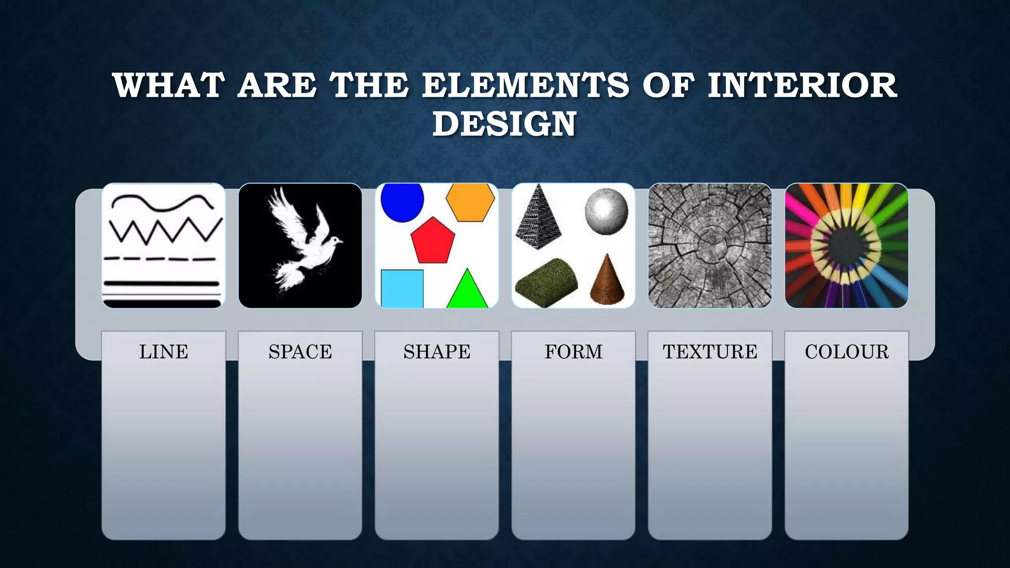 Elements of interior design | PPTX