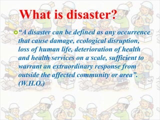 Disaster Management | PPT