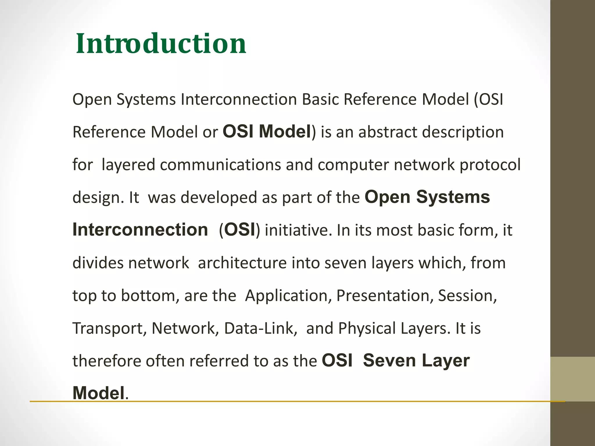OSI Model | PPTX