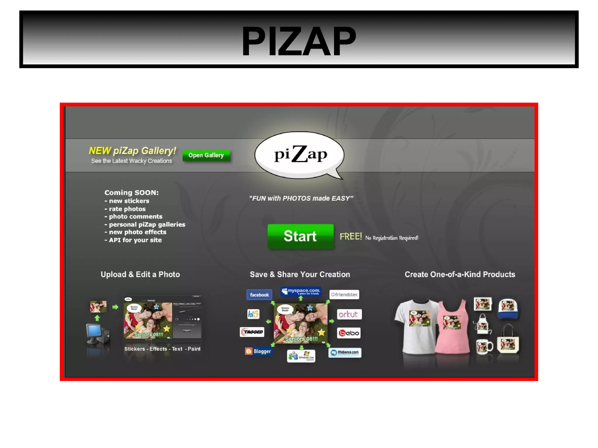 How to use Pizap | PPT