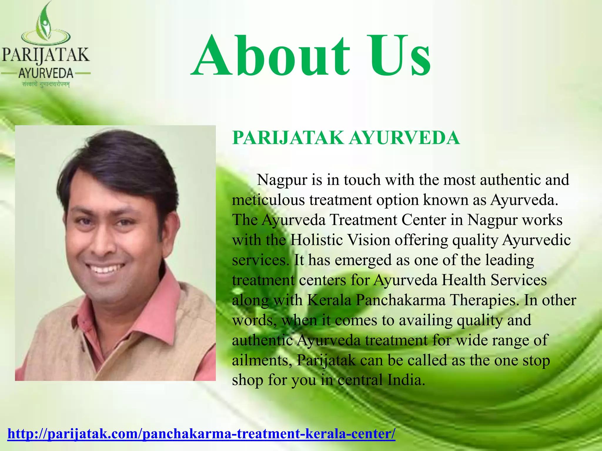 PIZHICHIL THERAPY (Kerala Panchkarma) - Parijatak | PPTX