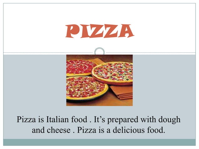 Pizza | PPTX