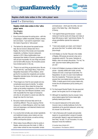 Pizza wars-ele | PDF | Desserts and Baking | Food & Drink