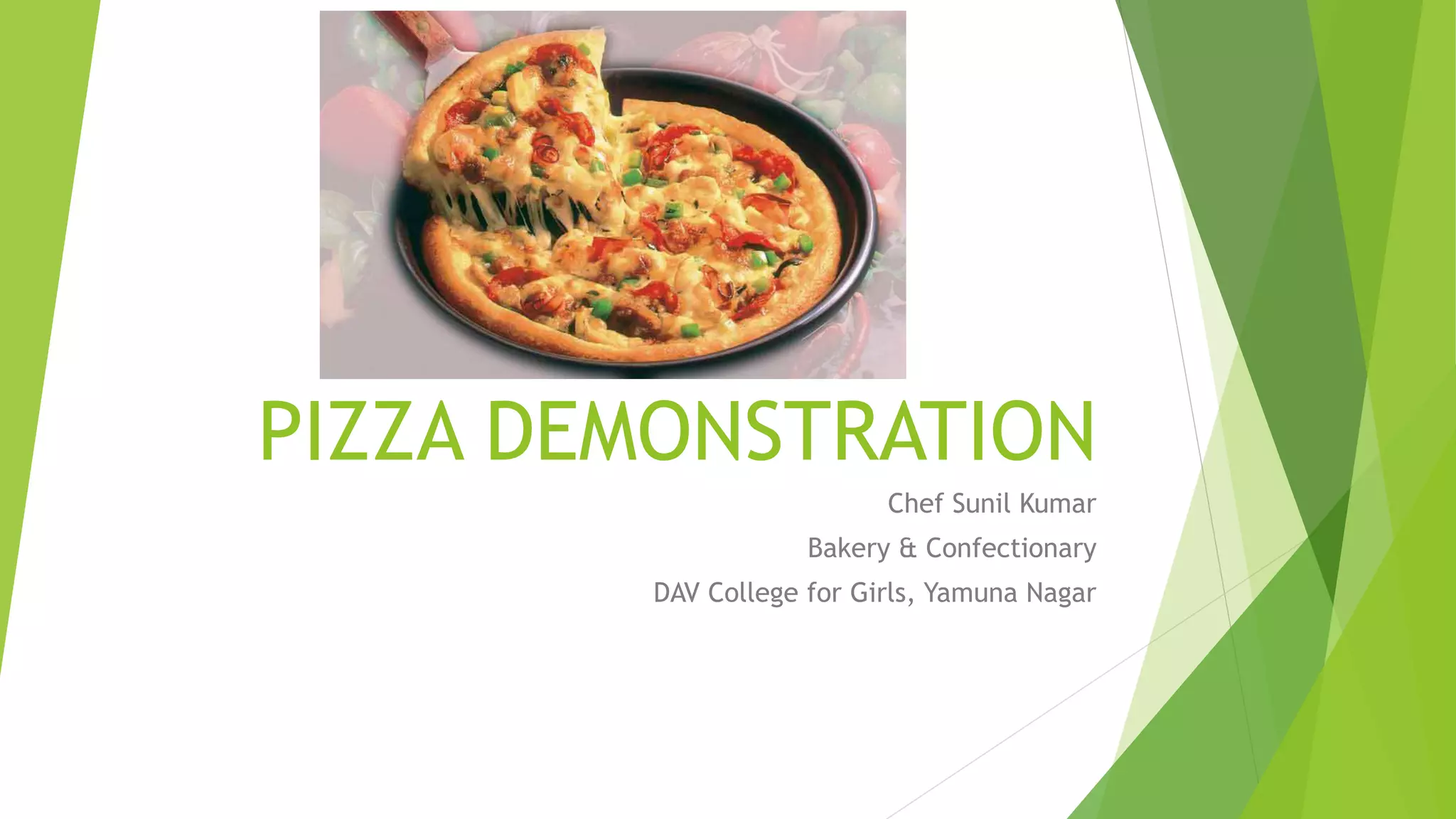Pizza demonstration | PPT