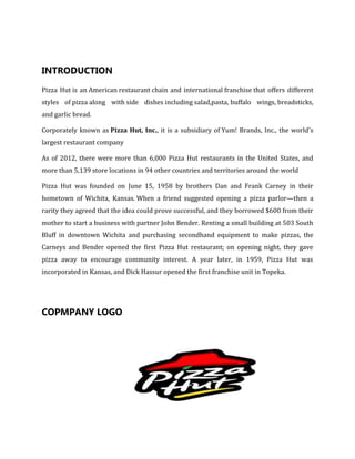 Pizza hut | DOCX