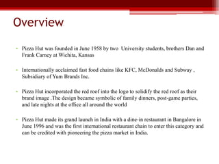 Pizza hut : Case Study | PPTX