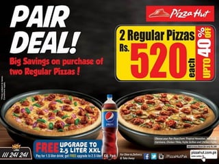 Pizza hut in Pakistan | PPT