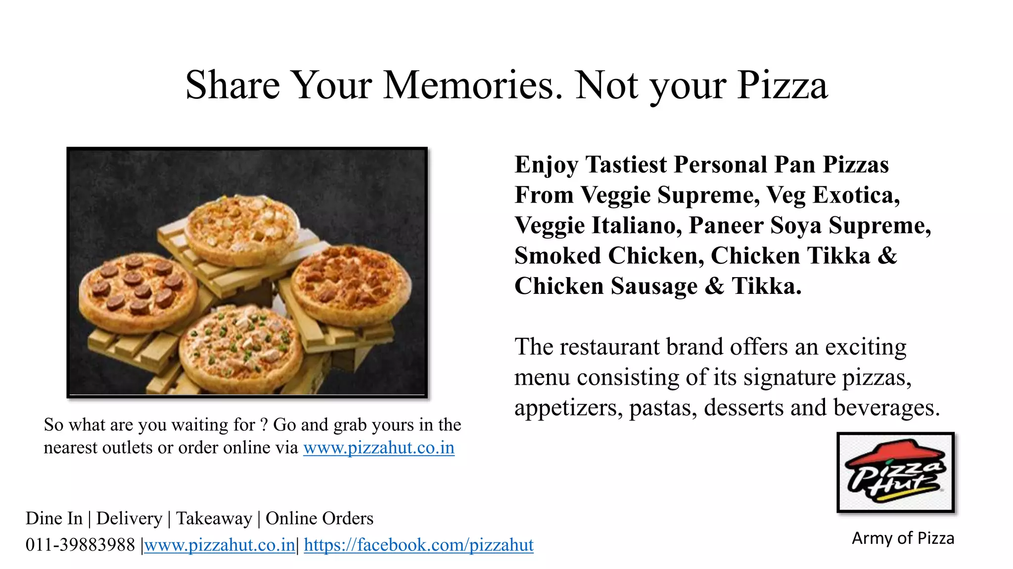 Pizza Hut (Consumer Behavior) | PPTX