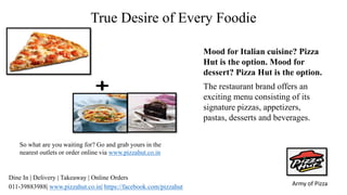 Pizza Hut (Consumer Behavior) | PPTX