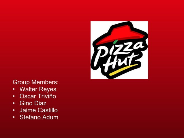 Pizza hut ii | PPT | Food & Drink