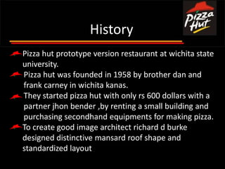 Pizzahut ppt by Rakesh | PPTX