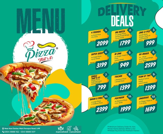 pizza that's it new fast food menu .pdf