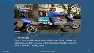 Pizza tracker - online ordering at dominos | PPTX