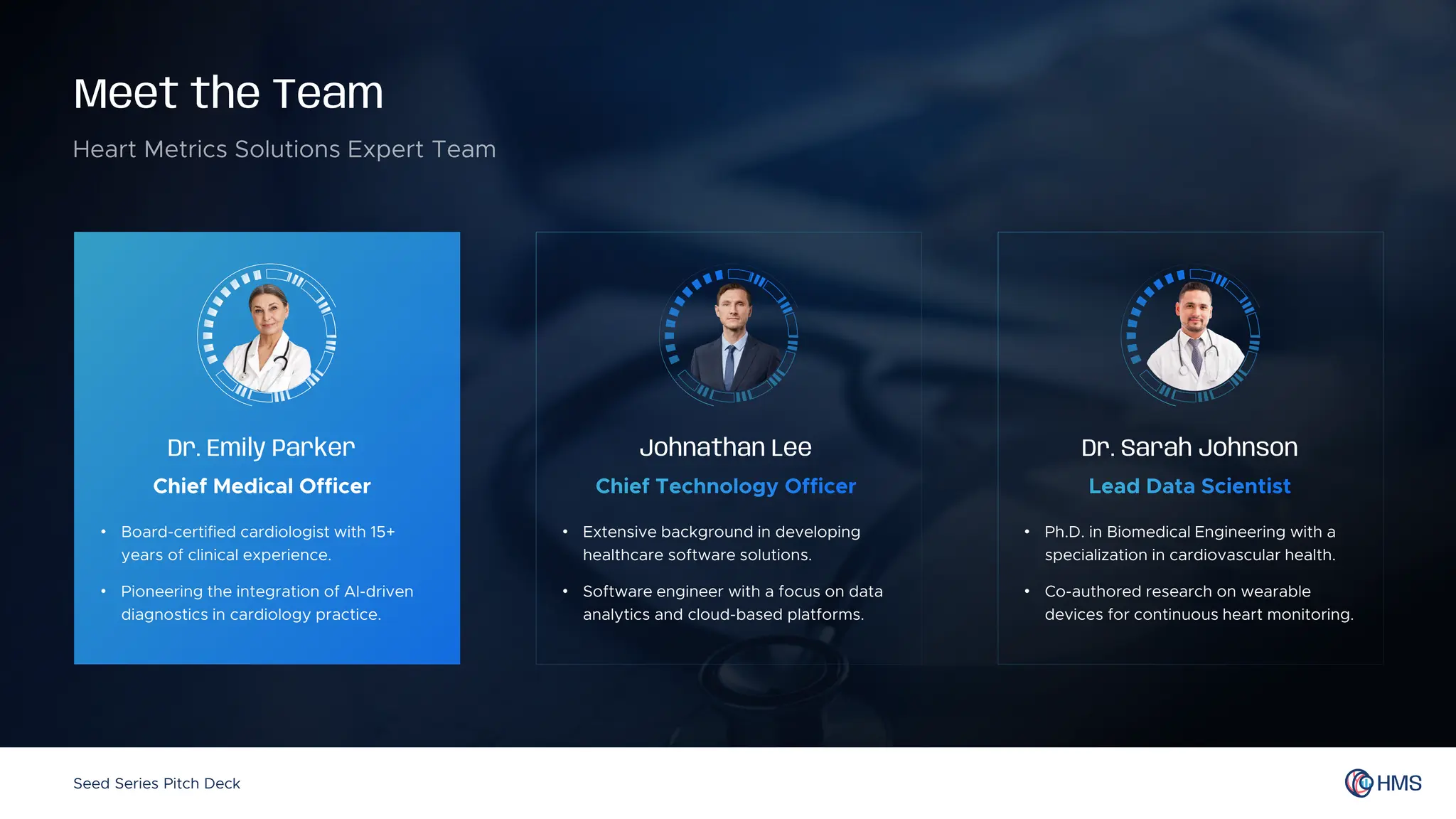 Heart Metrics Solutions Pitch Deck Presentation | PDF