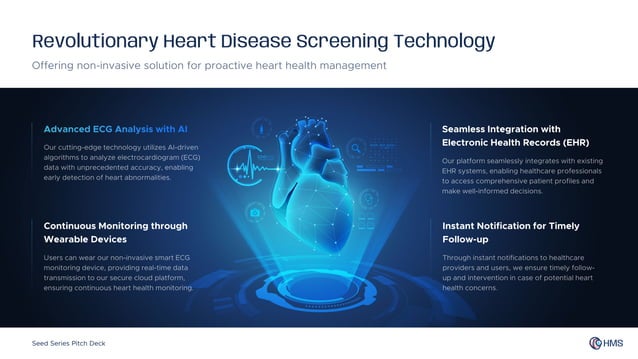 Heart Metrics Solutions Pitch Deck Presentation | PDF | Heart and ...