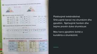 Pjesëtimi (ushtrime) | PDF