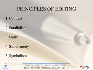 PRINT JOURNALISM II- PRINCIPLES OF EDITING | PPT
